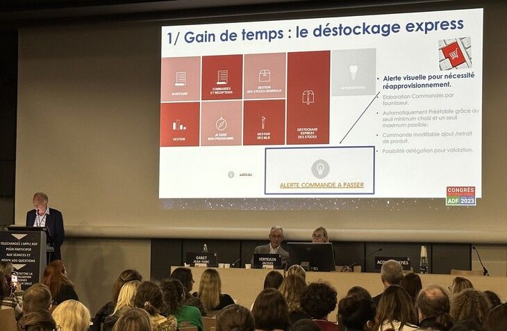 Conférence du Dr Gabet au congrès ADF 2023